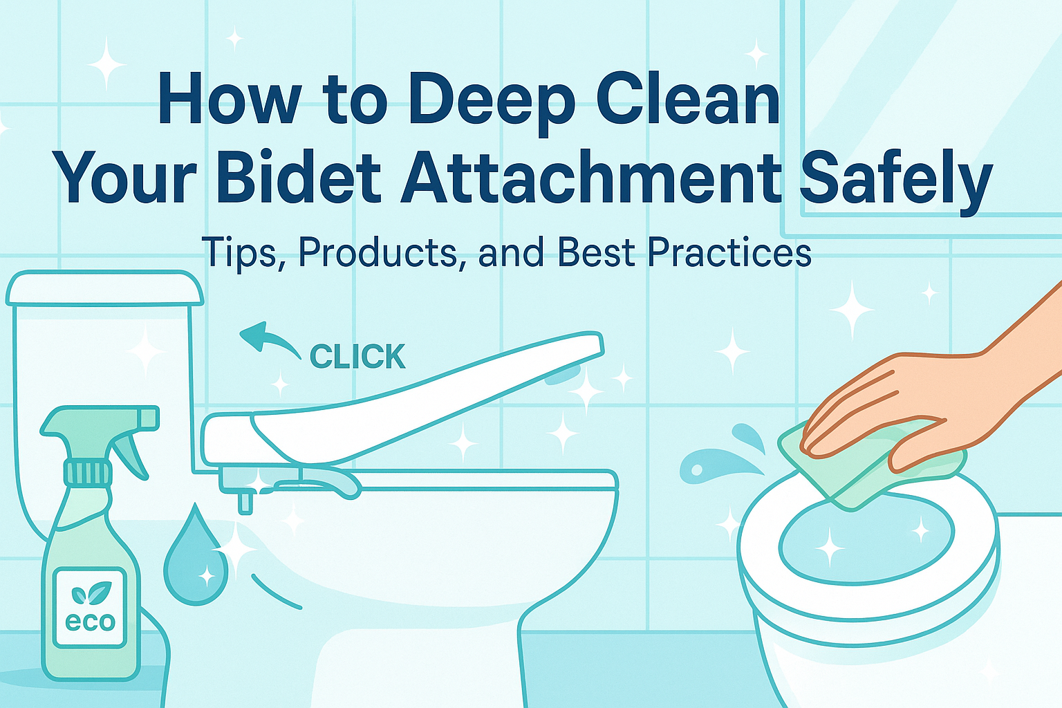 How to Deep Clean Your Bidet Attachment Without Damaging It: Safe Prod ...
